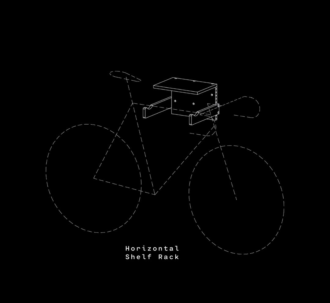 Horizontal Shelf Rack – Ghost Racks