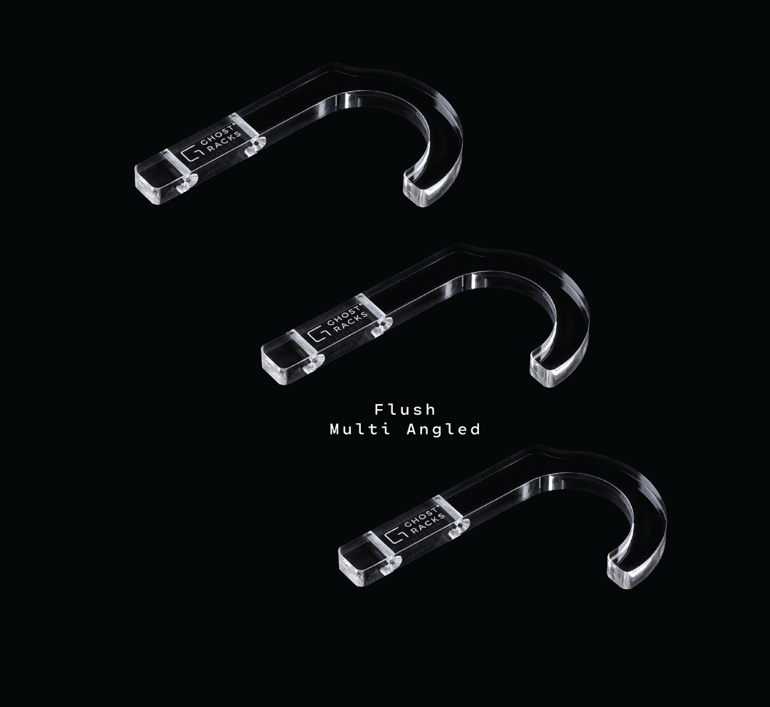 Multi-Angled Wall Racks – Ghost Racks