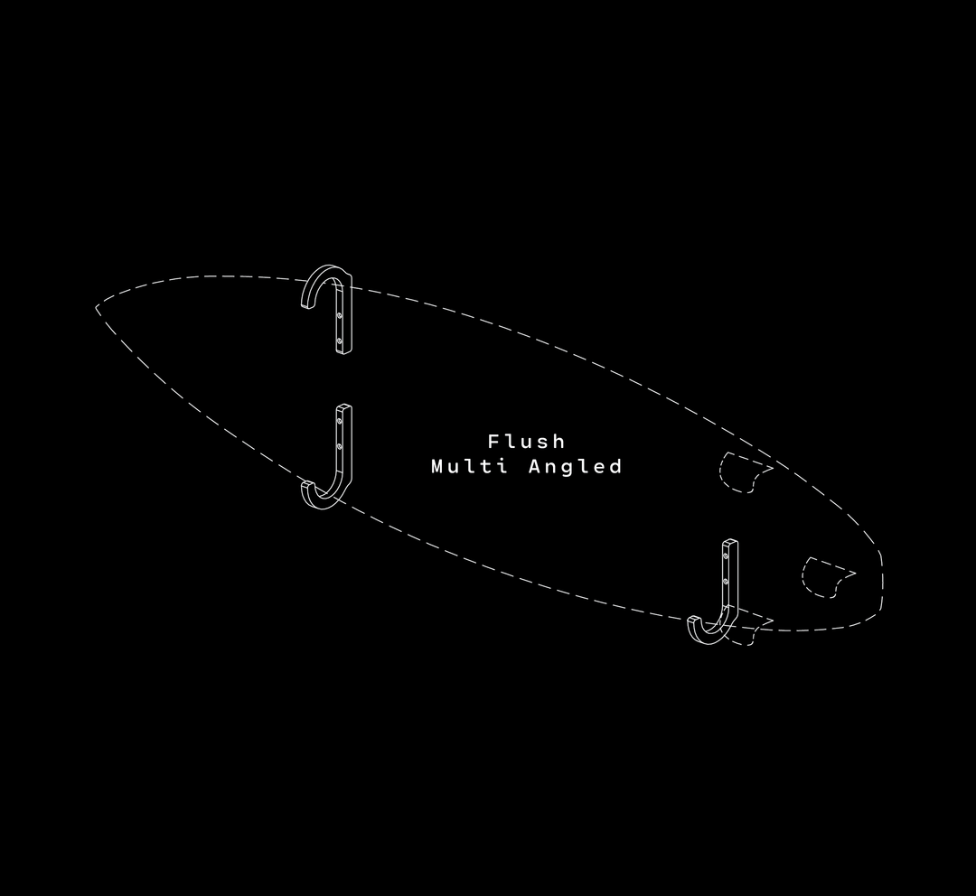 Multi-Angled Wall Racks – Ghost Racks