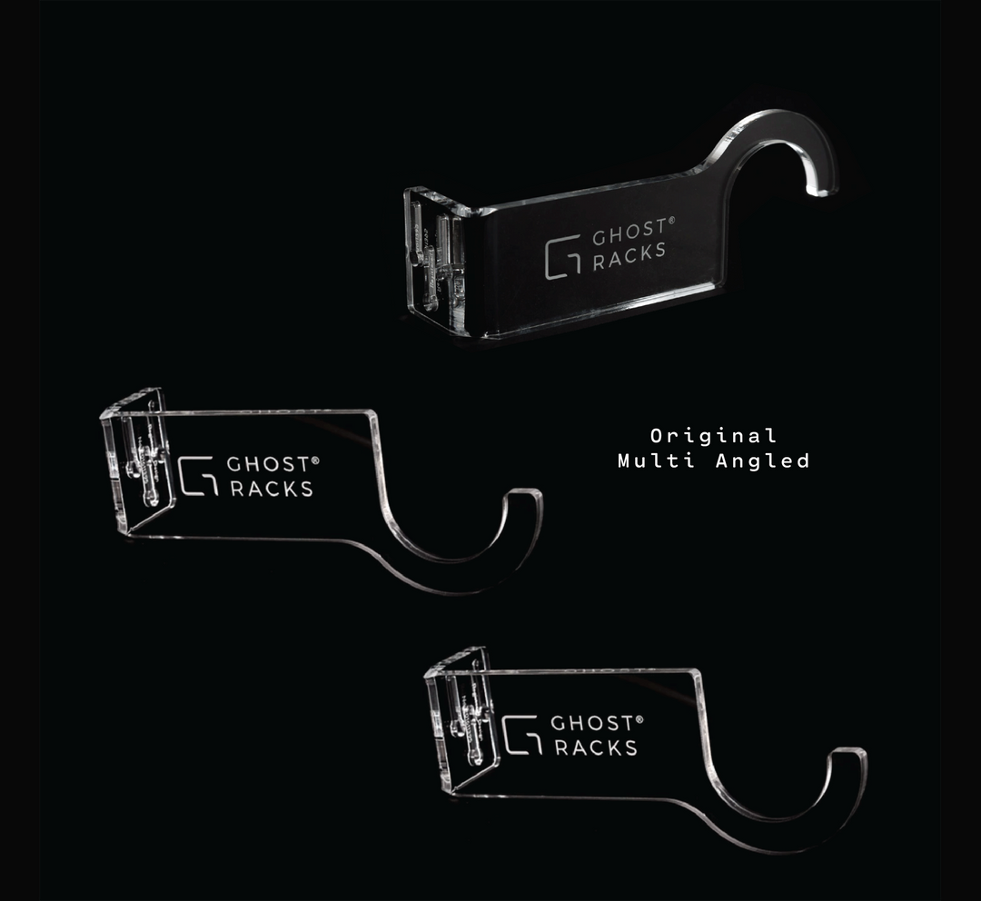 Multi-Angled Wall Racks – Ghost Racks